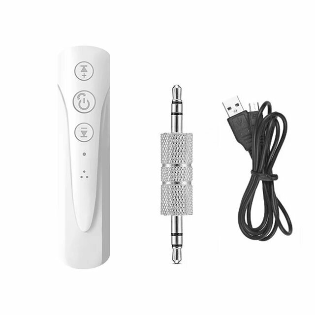 Беспроводной Bluetooth-адаптер 4.1 3,5 мм белый