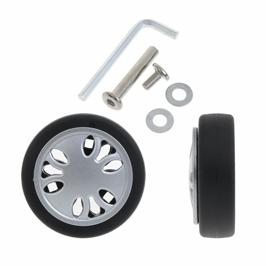 1 шт, сменные ролики для чемодана сделай сам , поворотные ремонтные аксессуары, немое роликовое колесо дорожной сумки, сумки