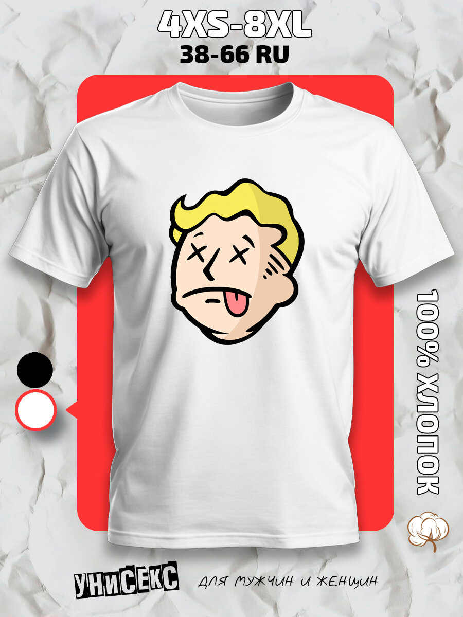 Футболка с принтом Fallout Фоллаут