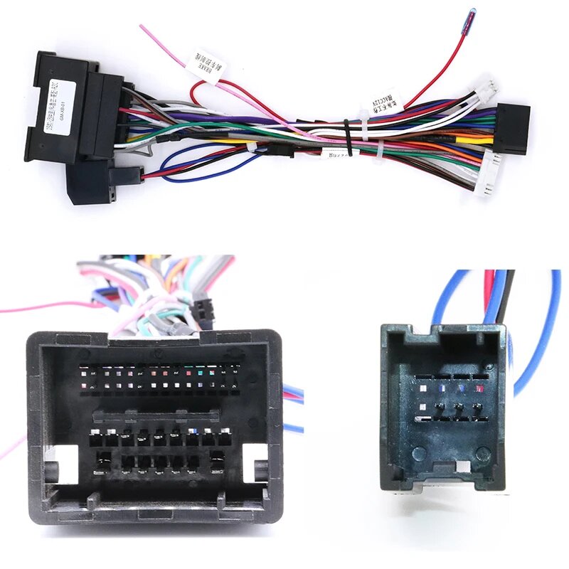 MAMSM для Buick Excelle 2, Opel Astra J 2009-2017, автомобильный радиоприемник Canbus Box GM-SS-04A, адаптер с жгутом проводов, кабель питания RZC Cable