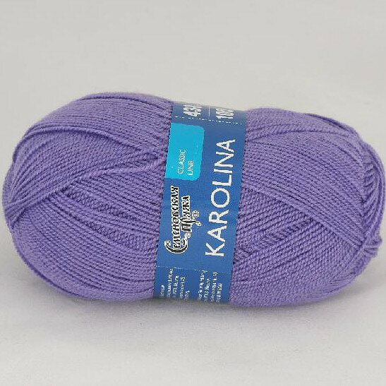 Пряжа Семеновская каролина 272 колокольчик (5 мотков)