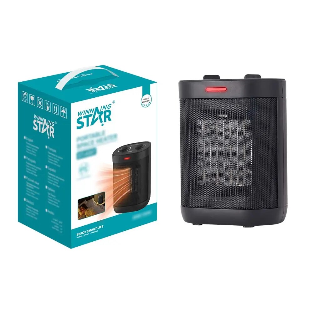 Тепловентилятор керамический WINNING STAR ST-4087, 18 м², механическое управление