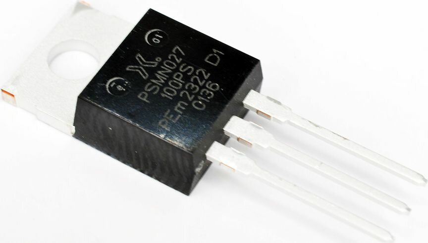 Транзистор NEXPERIA PSMN027-100PS,127 Транзистор: N-MOSFET полевой 100В 37А Idm: 148А 103Вт 1шт