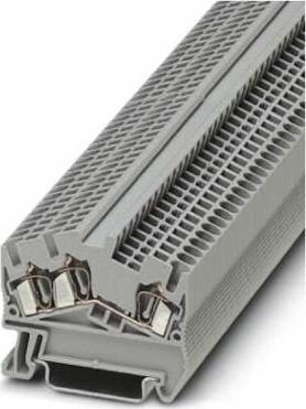 Проходные клеммы PHOENIX 3031720 тип подключения Пружинный зажим количество точек подсоединения 3 1шт