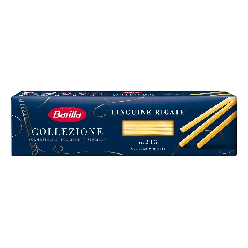 Макаронные изделия BARILLA COLLEZIONE Лингвини Ригате 450г