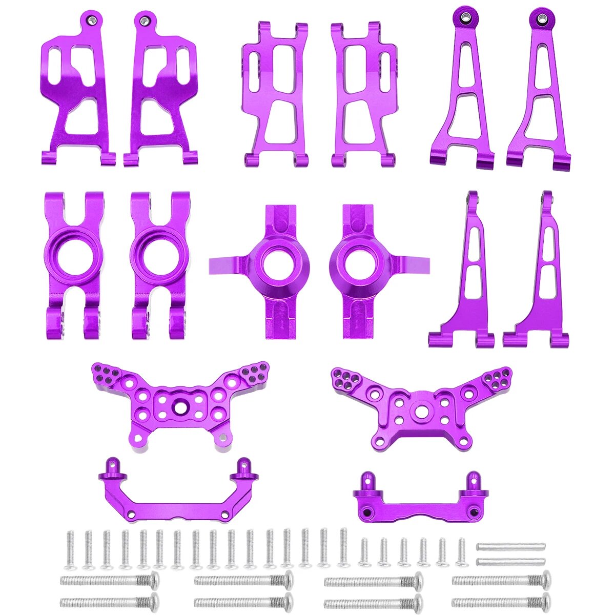 Металлические рычаги для MJX Hyper Go 14210, Purple Set