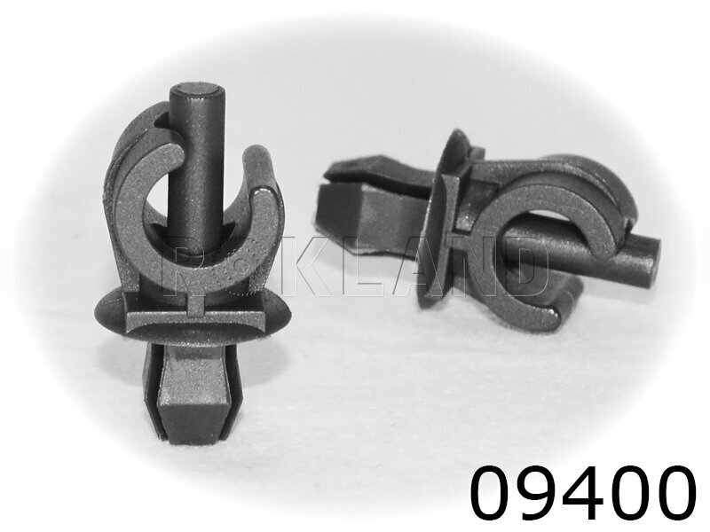10шт - 09400 клипса автомобильная AUDI/SEAT/VW ROKLAND