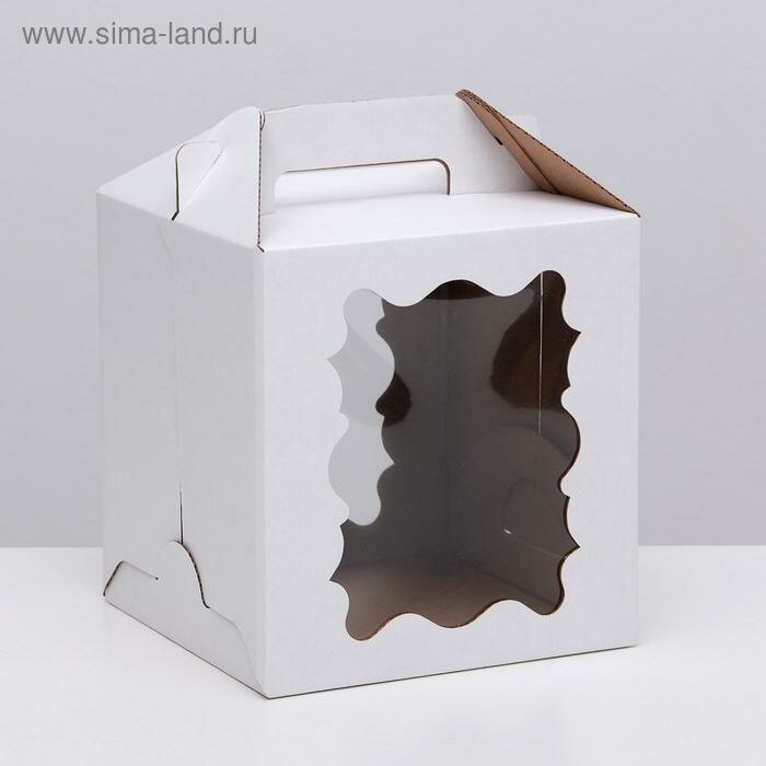 Кондитерская упаковка, 20 х 20 х 22 см, 5273895