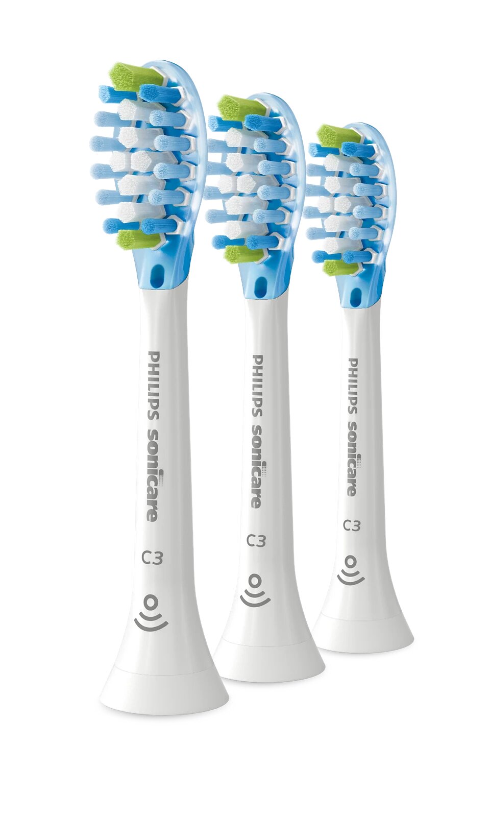 Набор насадок Philips Sonicare C3 Premium Clean HX9043/67, белый, 3 шт.