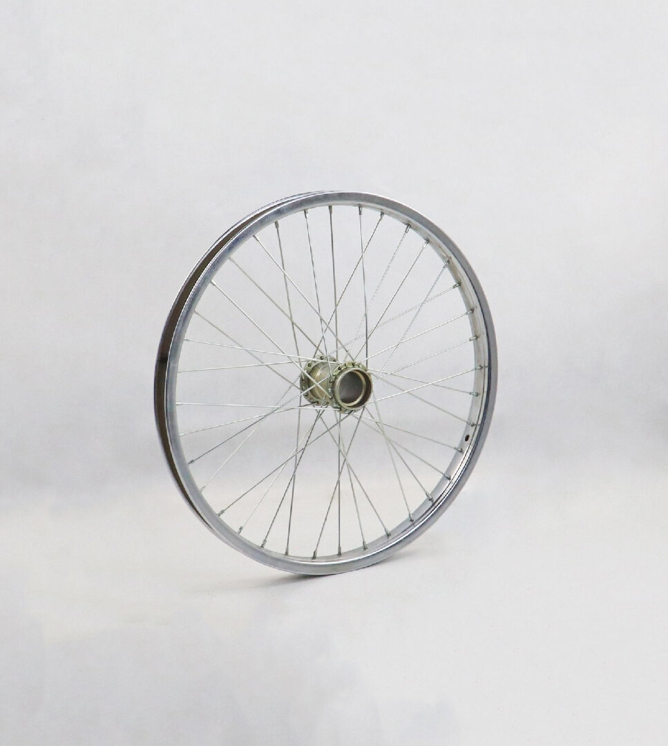 Обод велосипедный 20" задний (хром)