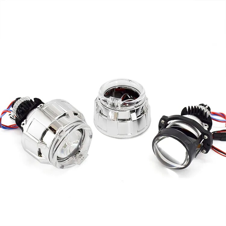 Линзы для проектора RONAN, 2,0 дюйма, два светодиода, передняя светильник РА With Mask- 60MM