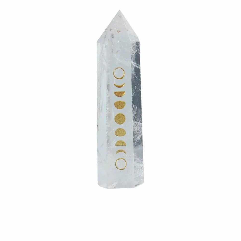 Кристаллический генератор белой воды 8.5-9cm видимый/кристалл с увеличением энергии при лунном затмении