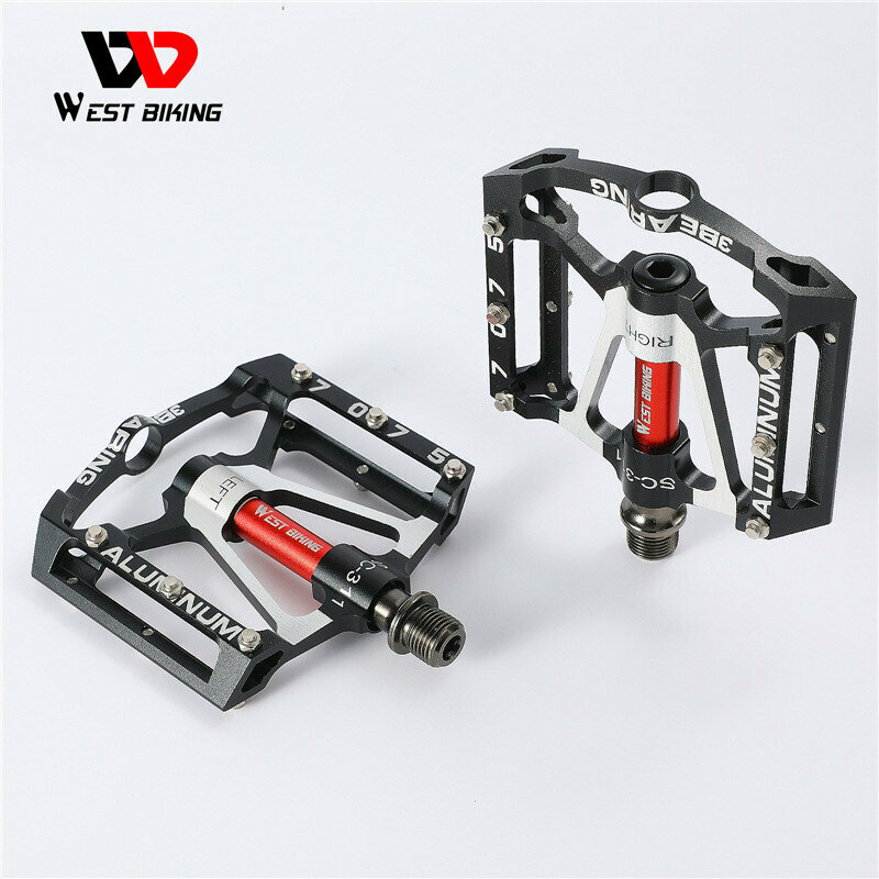 Педали для велосипеда из алюминия West Biking