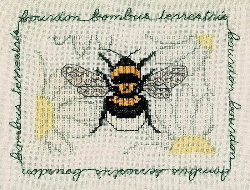 Набор для вышивания Le Bonheur Des Dames Bourdon, Шмель, 16х12 см (ND. BD.1694)