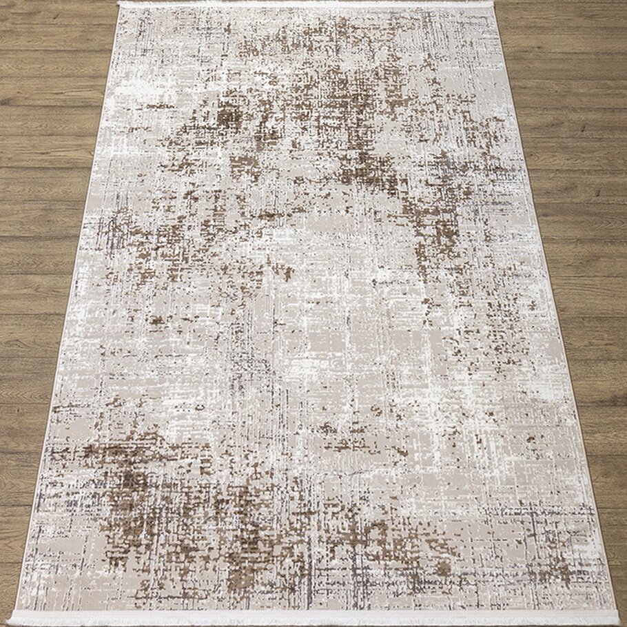 Ковер, Прямой, Бежевый, Коричневый, Серый, Современный, на пол, в гостиную, спальню, в ассортименте (250 см. на 400 см.)