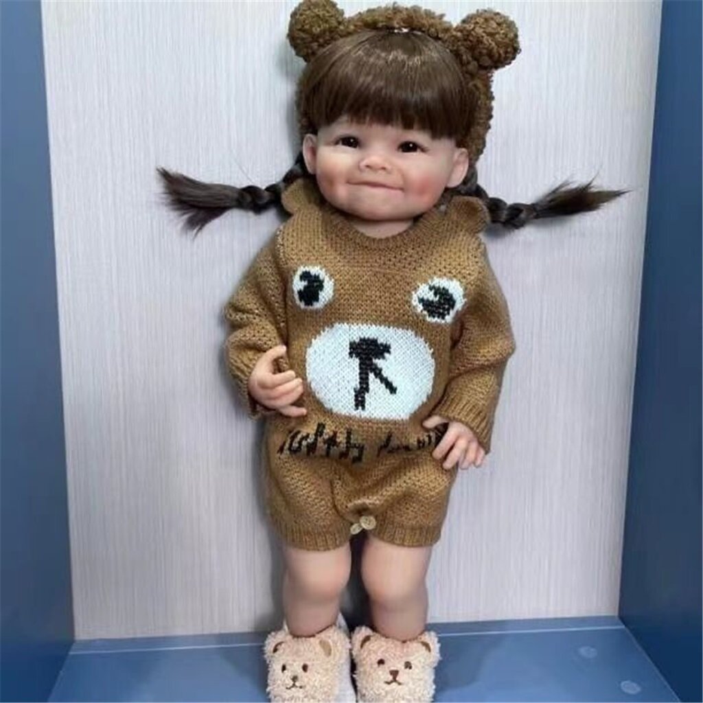 Кукла-торс, 22 дюйма, винил, для купания, с одеждой, 1 шт. Коллекционная, Можно купать, С аксессуарами