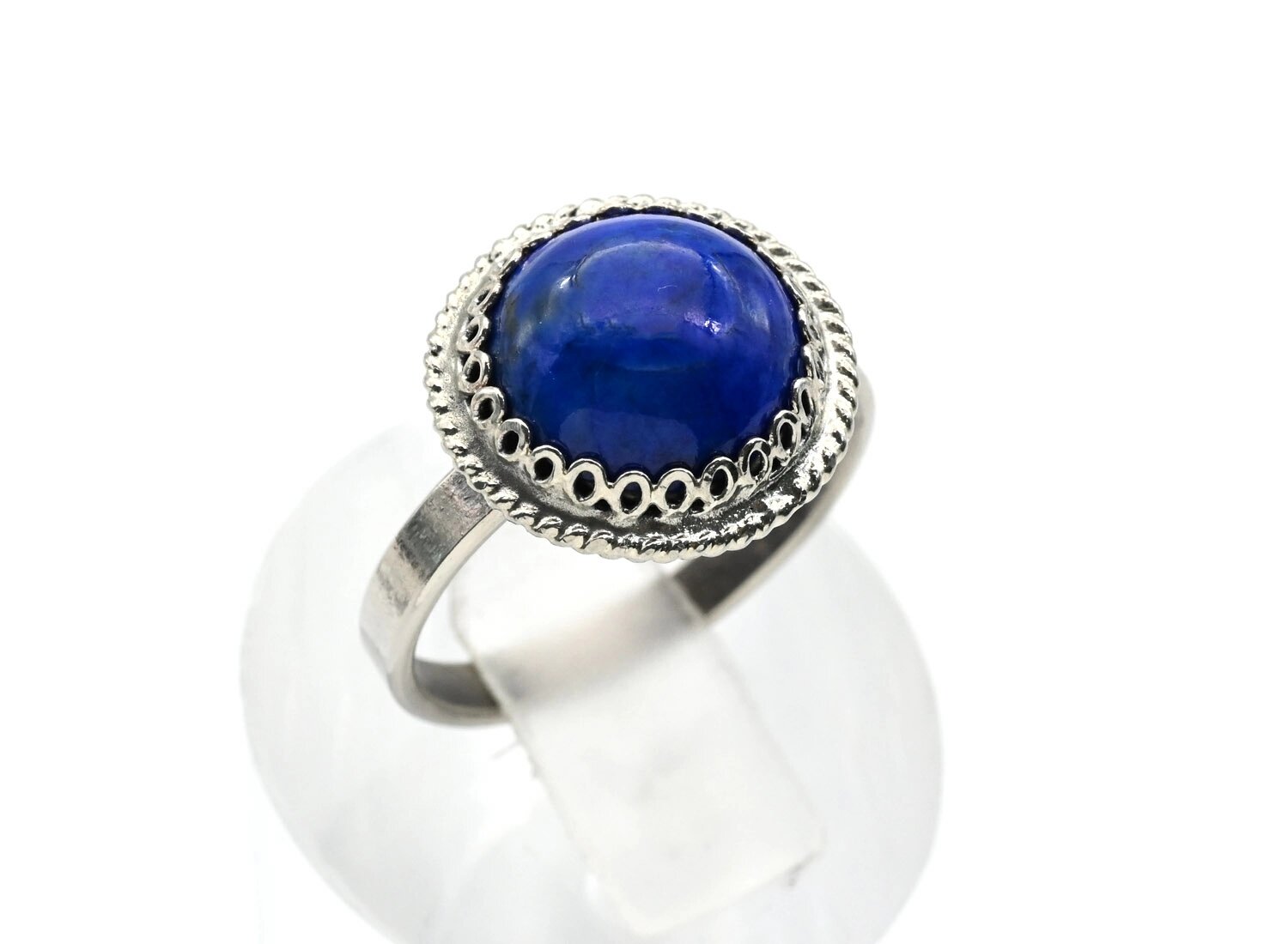 Кольцо, лазурит