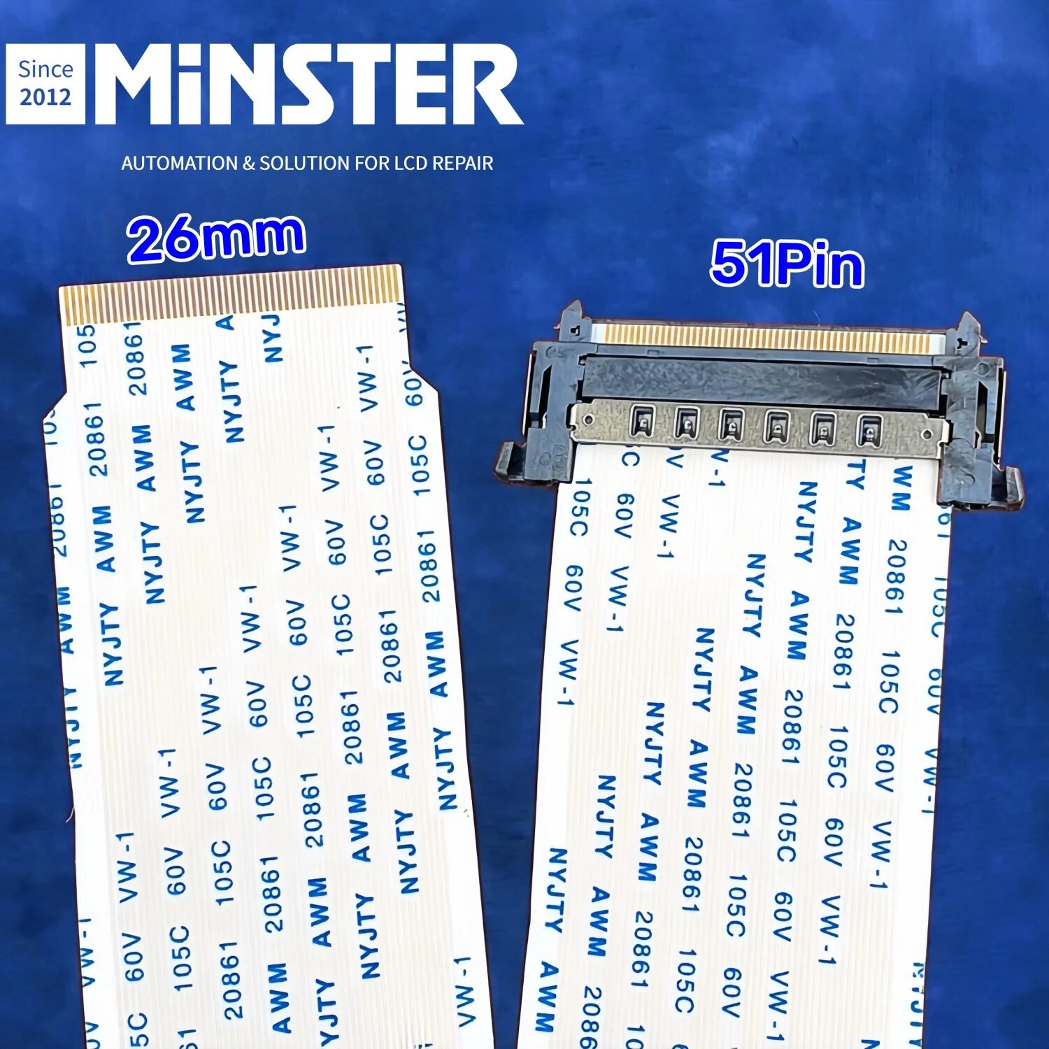 Ленточный кабель FFC VBYONE для ЖК-экрана 30cm, 26mm