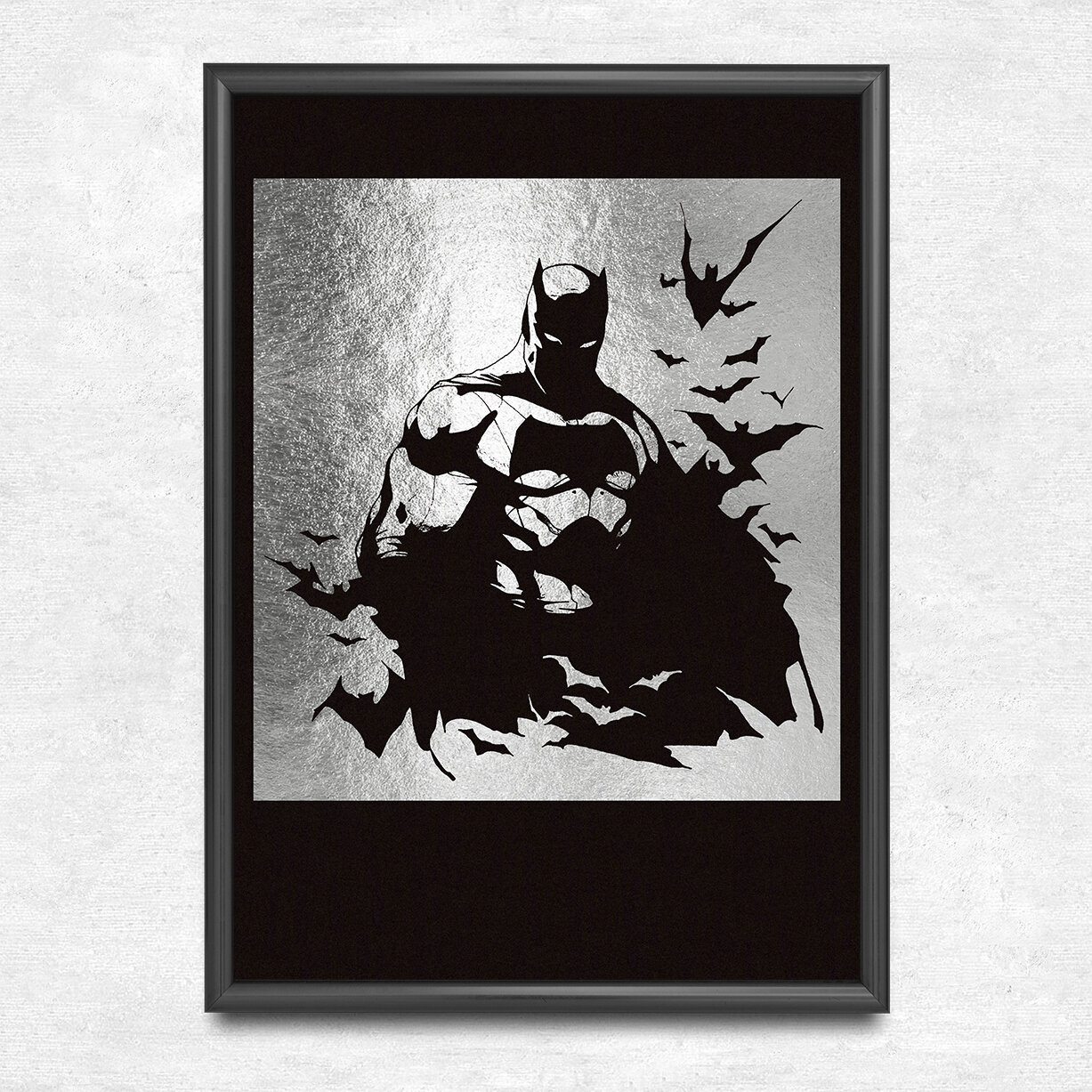 Постер на стену Бэтмен / плакат интерьерный Batman. Бетмен. Темный рыцарь. Супергерой