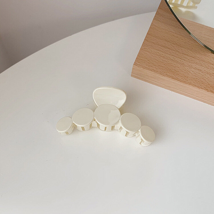 Заколка-фиксатор "Простой темперамент", акрил, в виде акулы, для волос, на затылке, женская