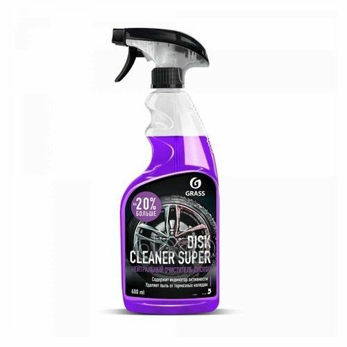 Очиститель колесных дисков Disk Cleaner Super (флакон 600 мл) GraSS 110405