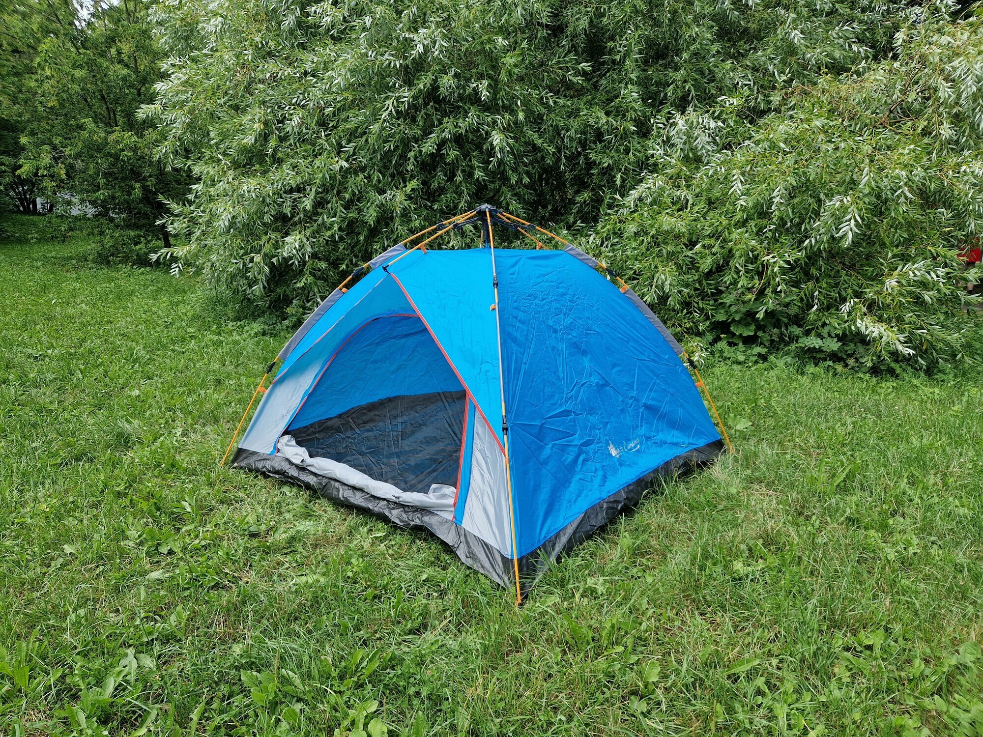 3-х местная автоматическая палатка ART-910-3 / Палатка кемпинговая туристическая