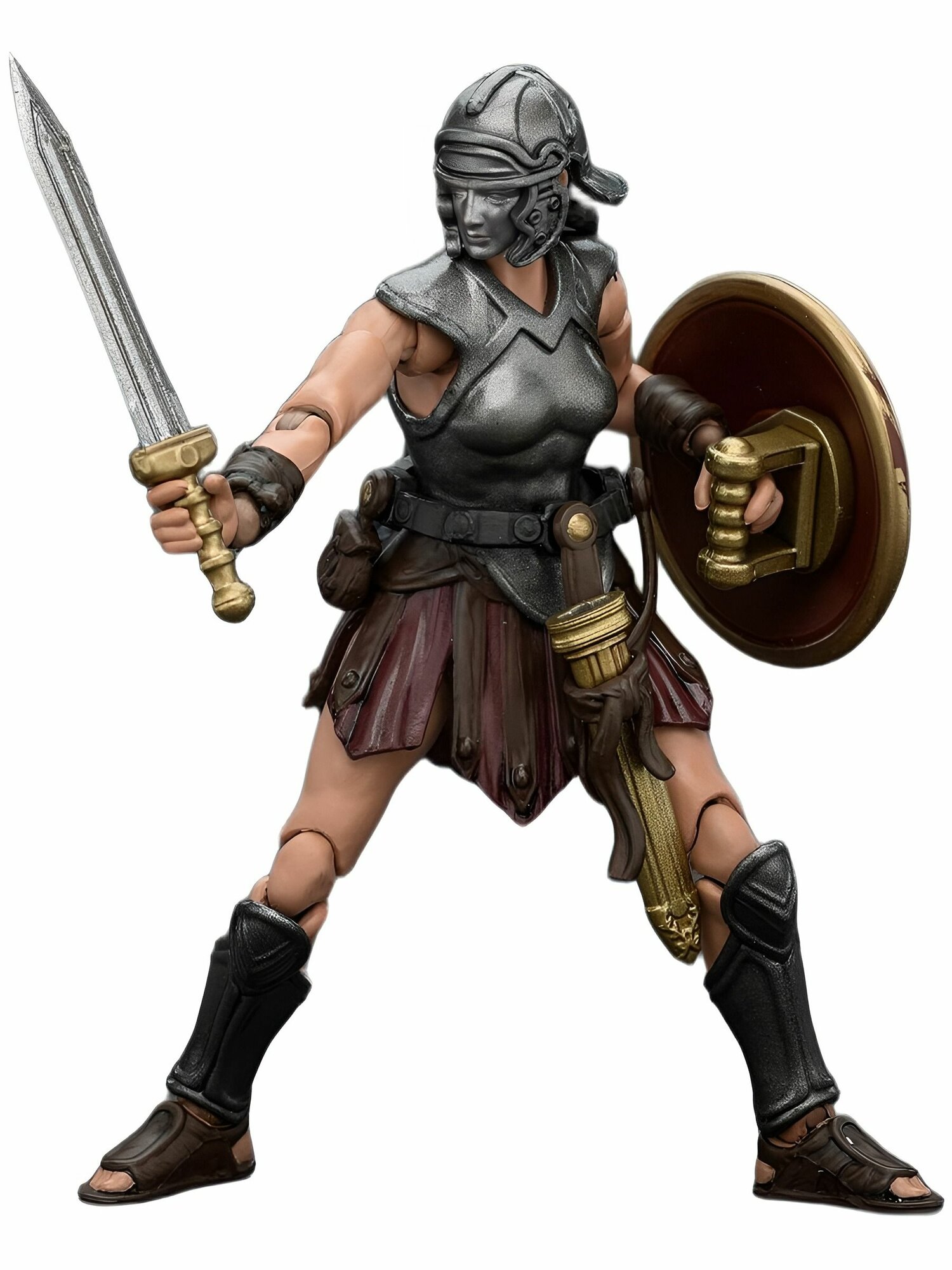 Боевой молотJOYTOY 1/18 Strife Солдат Римского республиканского корпуса меч щит легкая пехота коллекция игрушек