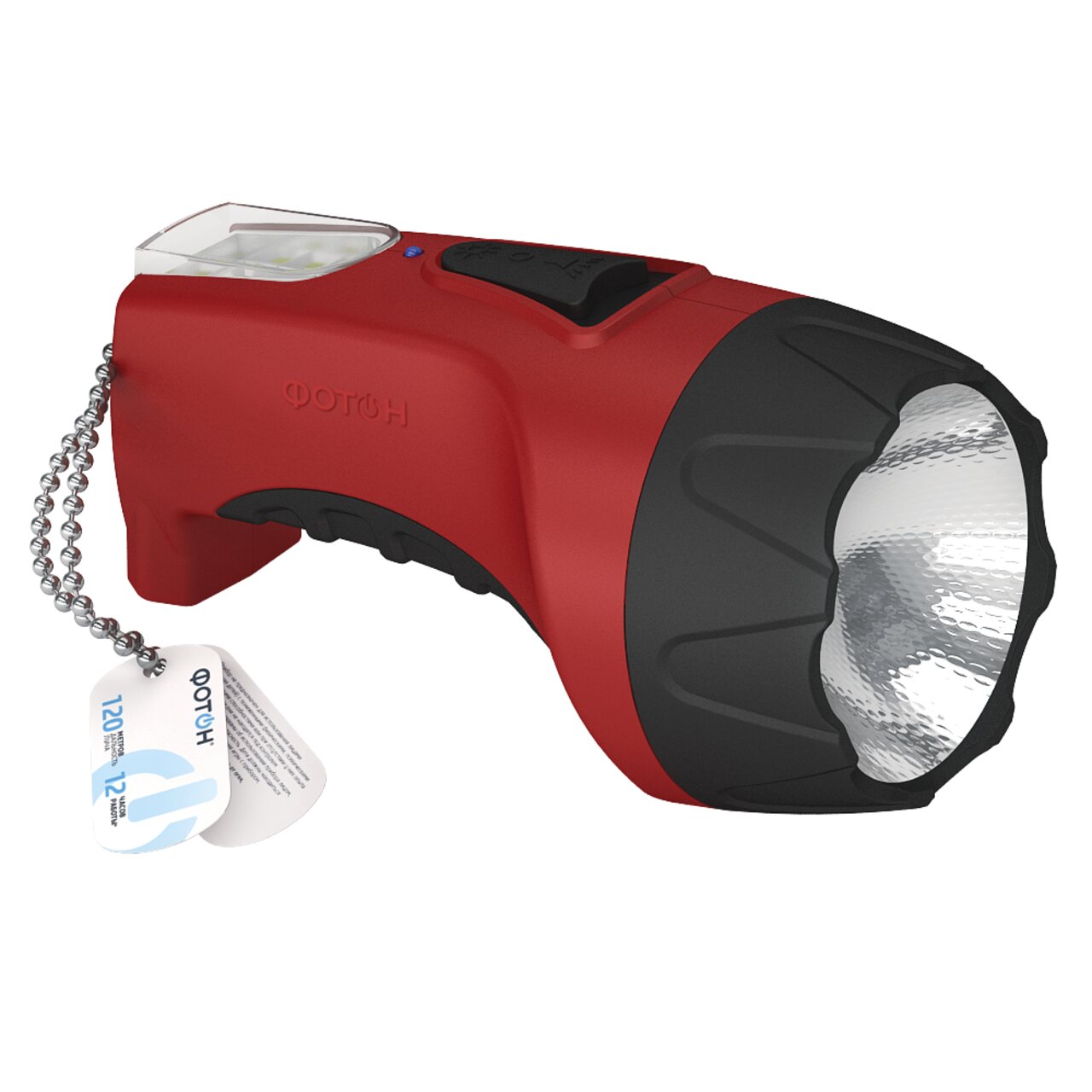 Фотон PM-1500 Red аккумуляторный фонарь с мощным светом и продолжительным временем автономной работы