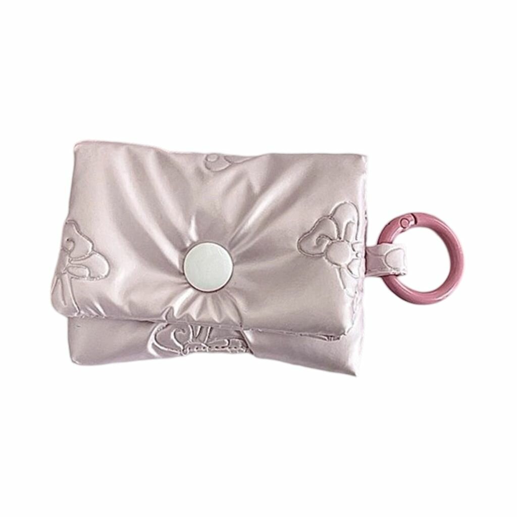 Принадлежности для багажа, Коробка для наушников в стиле инс - бантик розовый