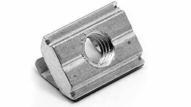 Набор Т-образный пазовый сухарь паз 10 М6 с лапкой 10шт.