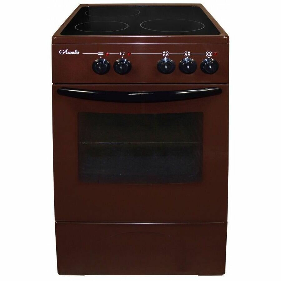 Плита Лысьва EF3001MK00 коричневый (без крышки)