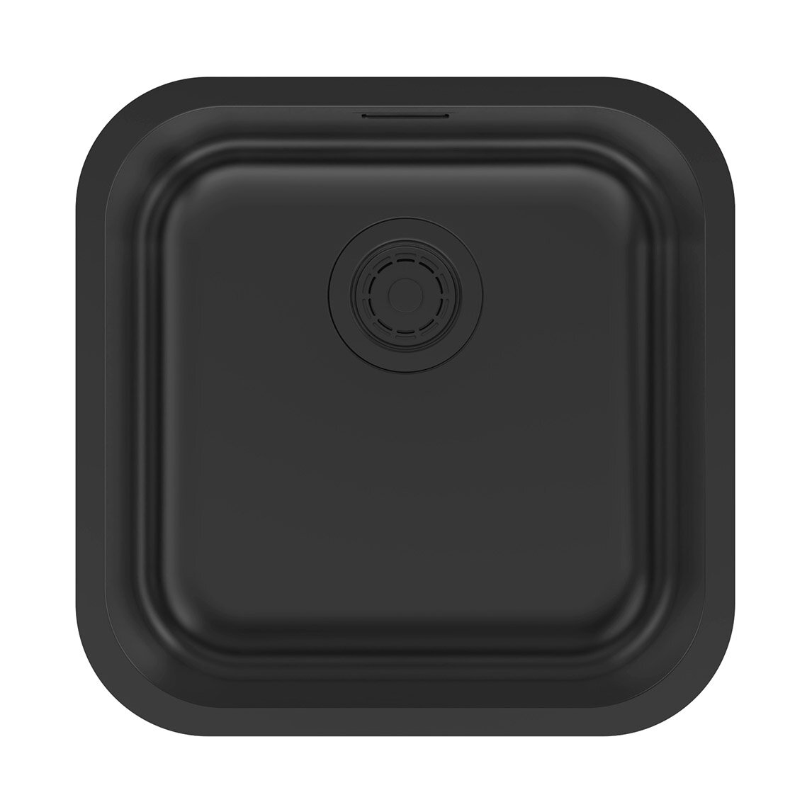 Кухонная мойка Paulmark VELLO 44 UNI VE44-MBN матовый черный Нержавеющая сталь