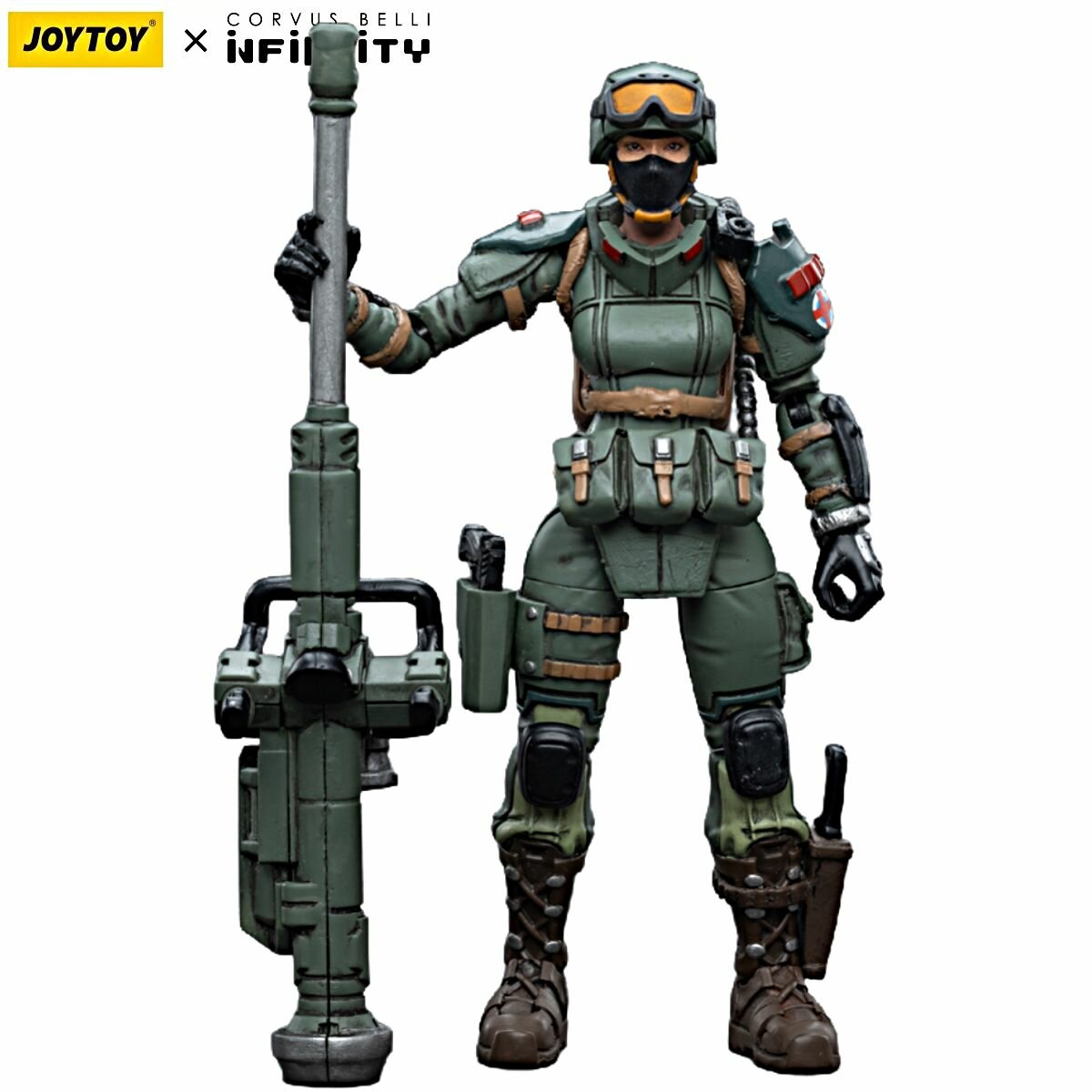 Подвижная фигурка JOYTOY Infinity 1/18 Ариадна Полк охотников за танками 2 Подарочная модель