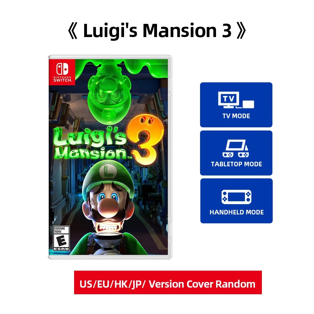 Nintendo Switch Luigi's Mansion 3 игра