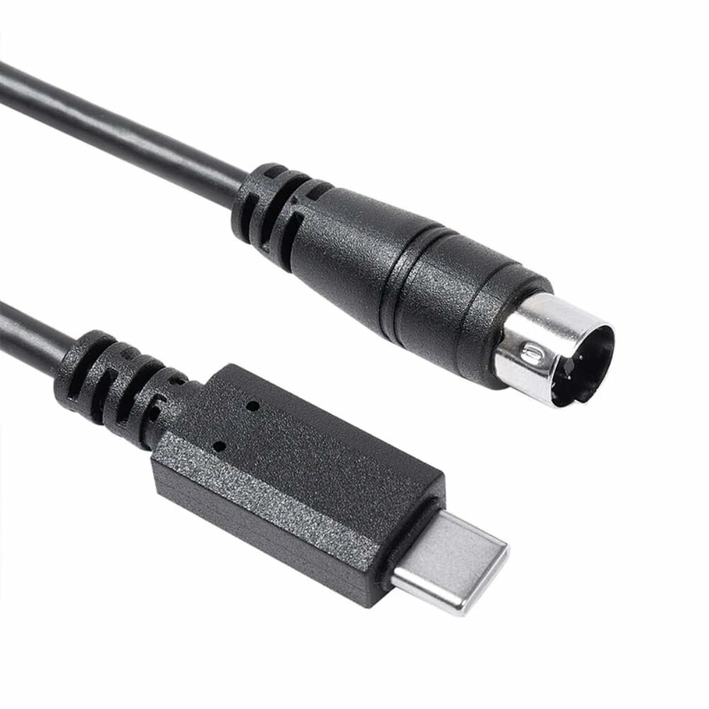 USB C to 7-контактный мини-диновый аудиоинтерфейсный кабель для IK Multimedia iRig Stream стерео IRIG PRO Duo -1M