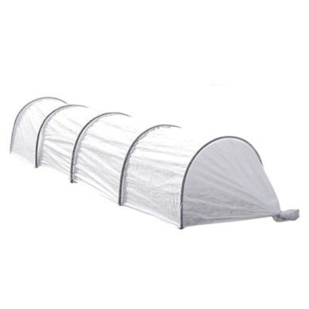 Парник с укр. материалом 1,2*0,7х6,5м Дачник Люкс (укрывной 42) дуги вшитые