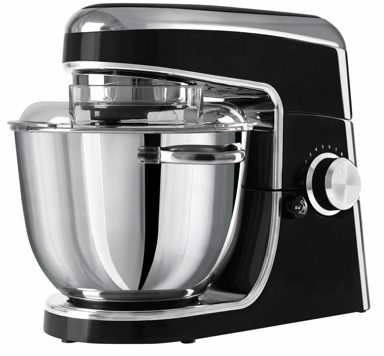 Миксер Gemlux GL-SM-88B, планетарный, нержавеющая сталь, 4 л