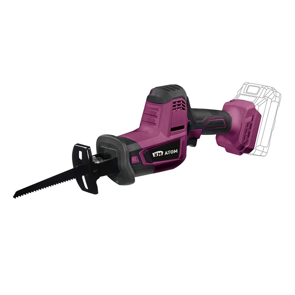 Пила сабельная аккумуляторная КМ АТОМ 18В Li-Ion без АКБ и ЗУ (CMRS-183BL)