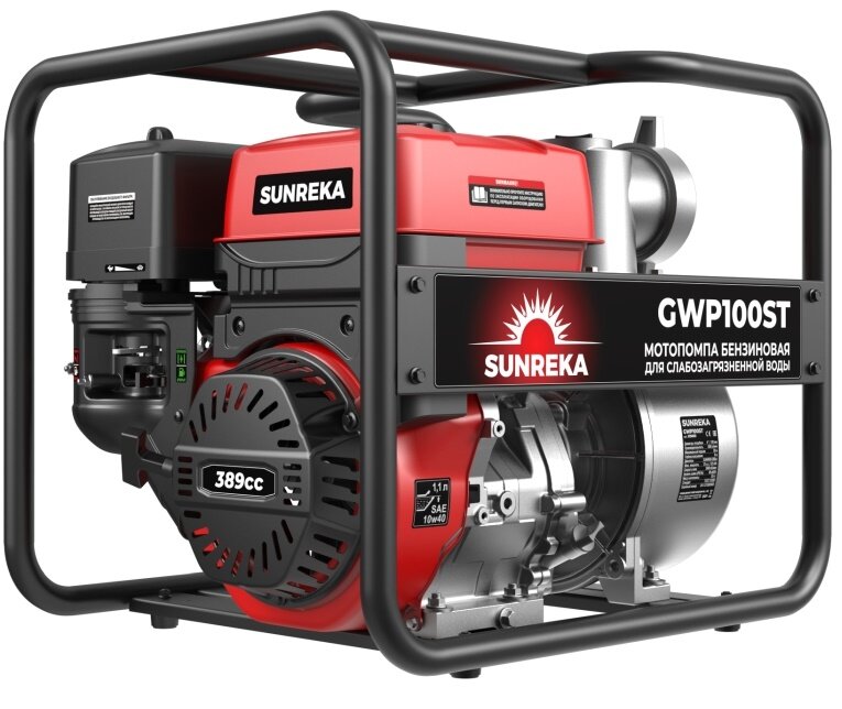 Мотопомпа SUNREKA GWP100ST