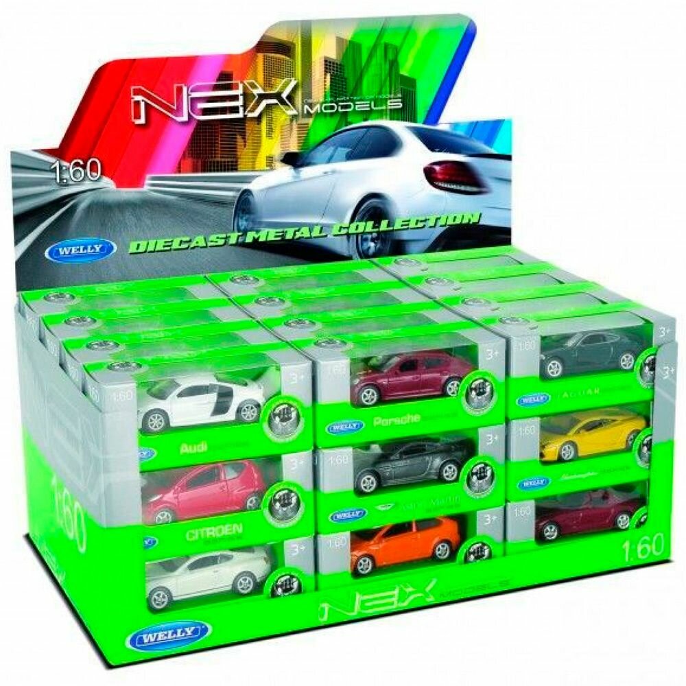 Машинка 1:60, в асс, набор 22C,