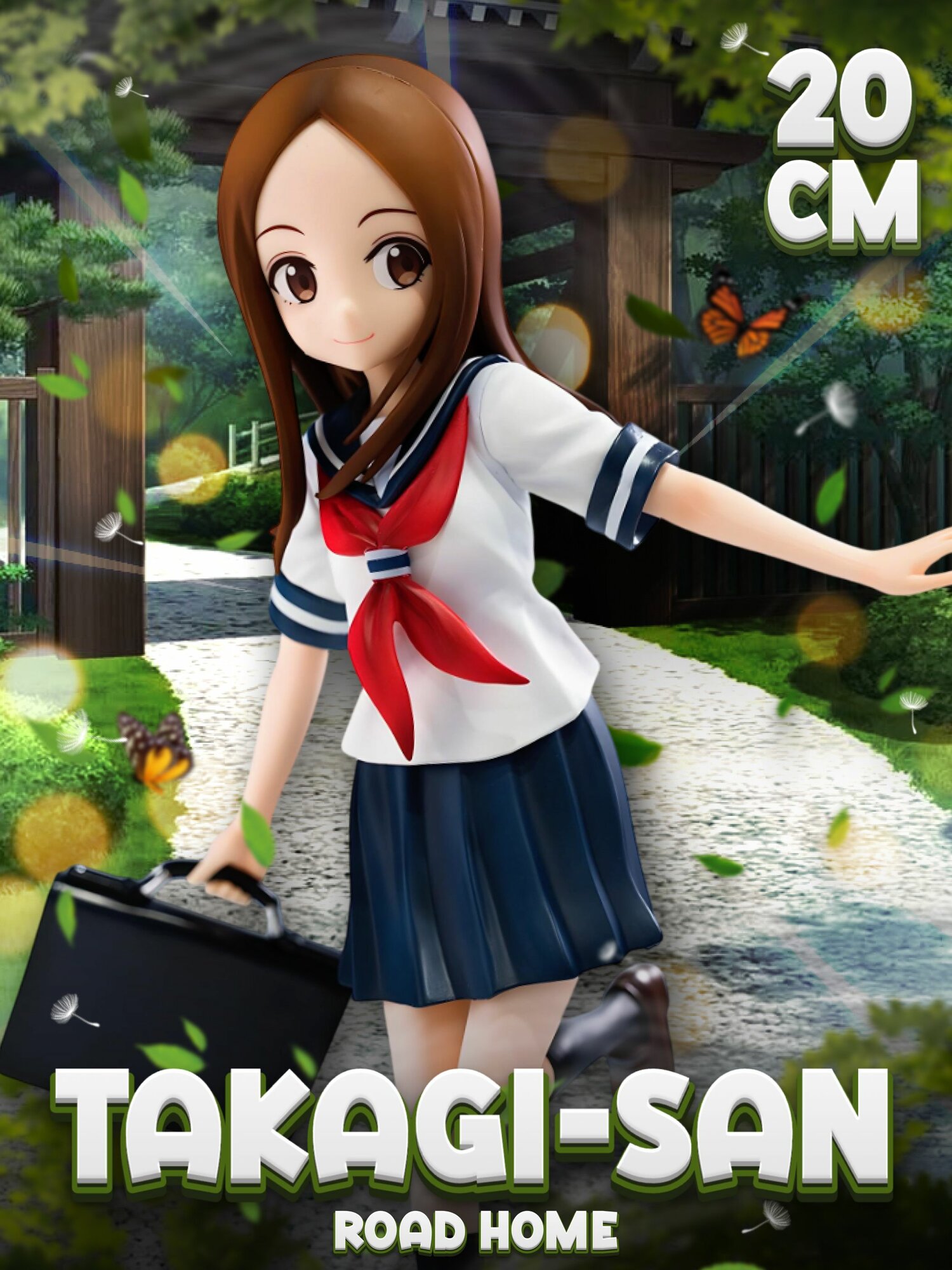 Аниме фигурка Takagi-san Road Home 1/7 Scale 20 см