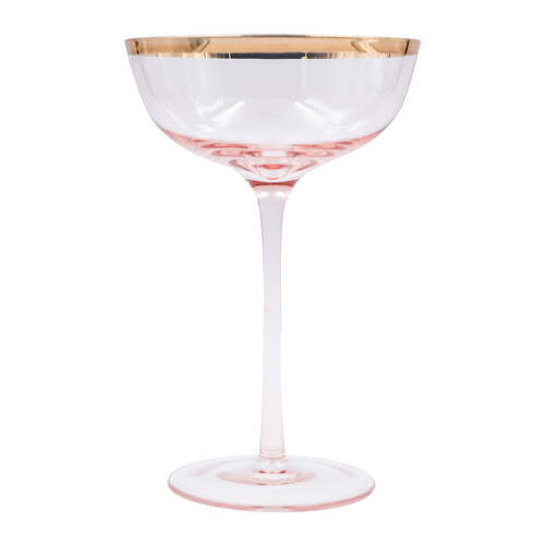 Европейский ручной золотой хрустальный бокал розовый коктейль бокал шампанского десерт молочный стакан свадебный стакан