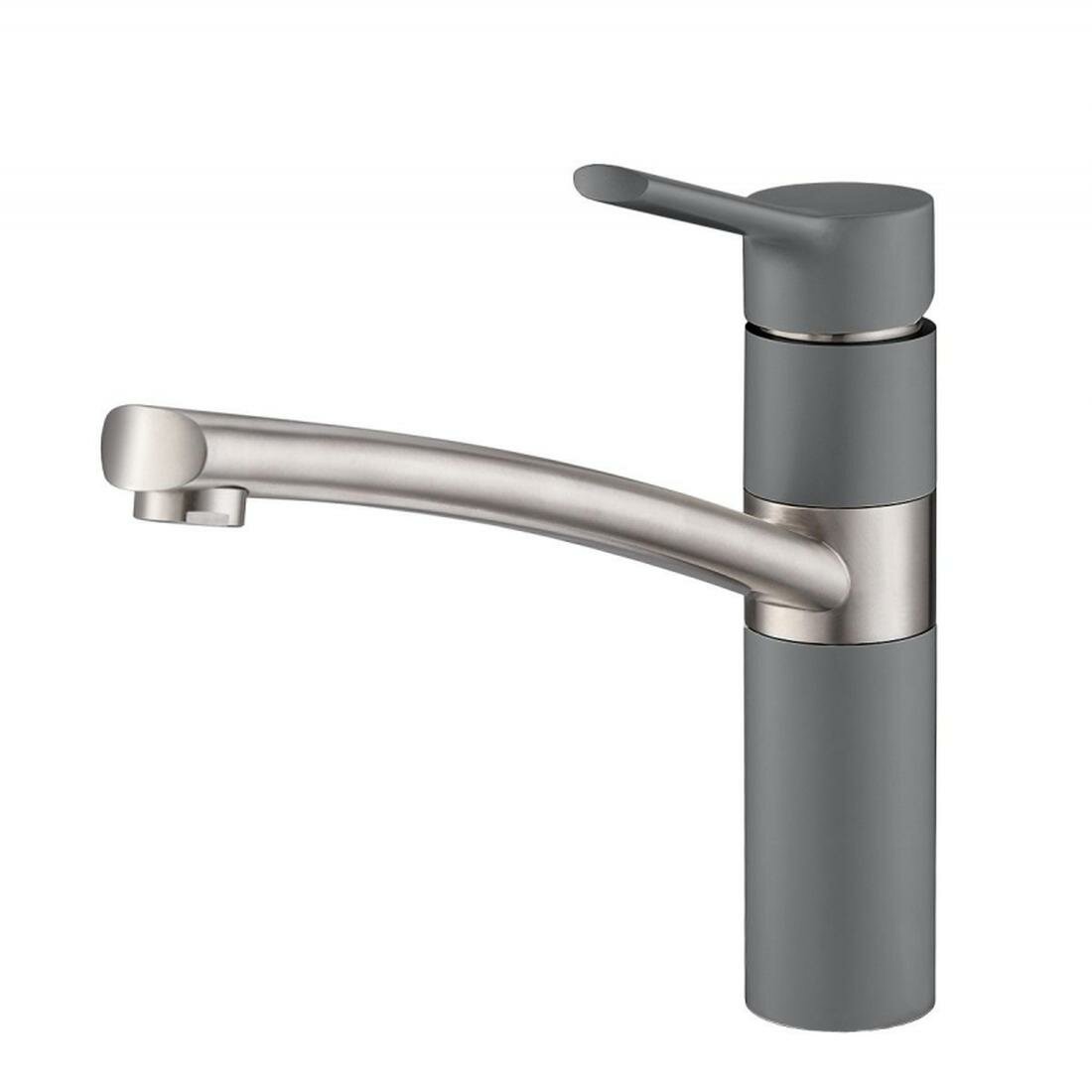 Смеситель EMAR EC-3011, встраиваемый, нержавеющая сталь, 3011.9 Алмаз