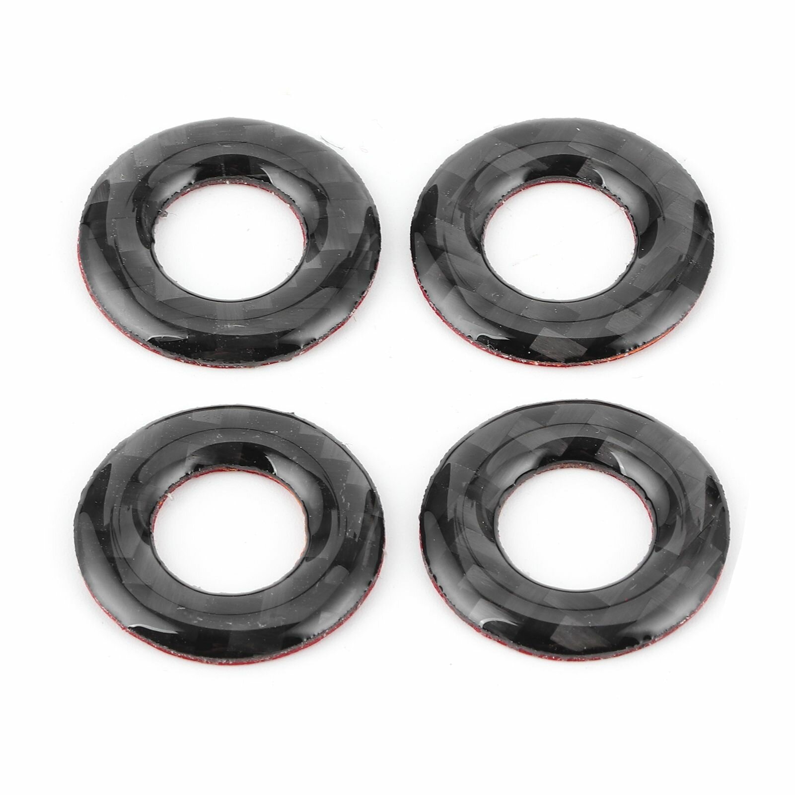 4шт карбоновые кольца дверных замков для Charger