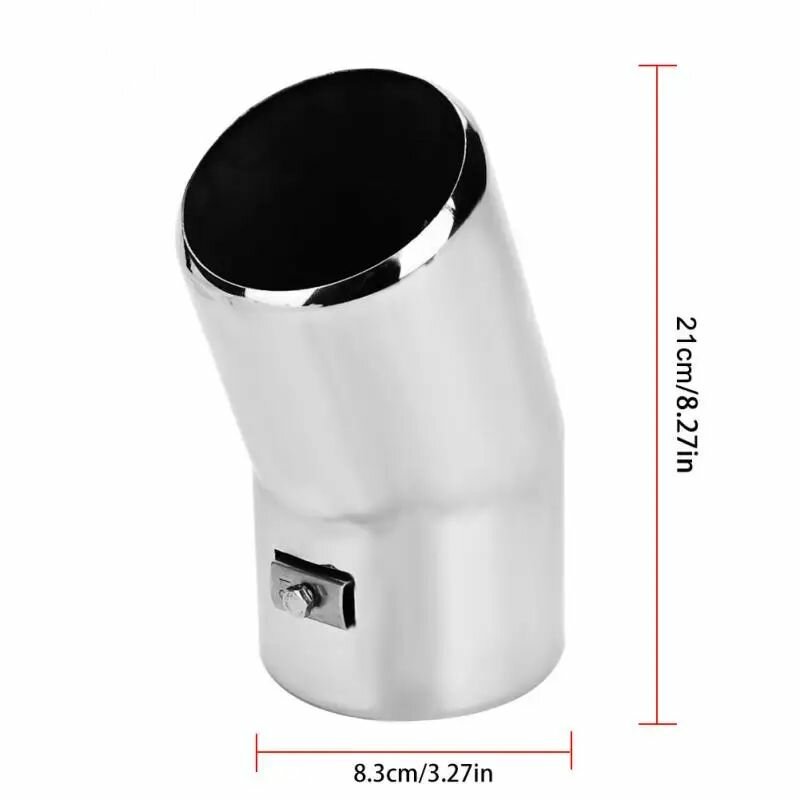 Глушитель, диаметр 80 мм, длина 210 мм арт. Подходит для Land Cruiser LC200 2008-2015 LEXUS LX5700