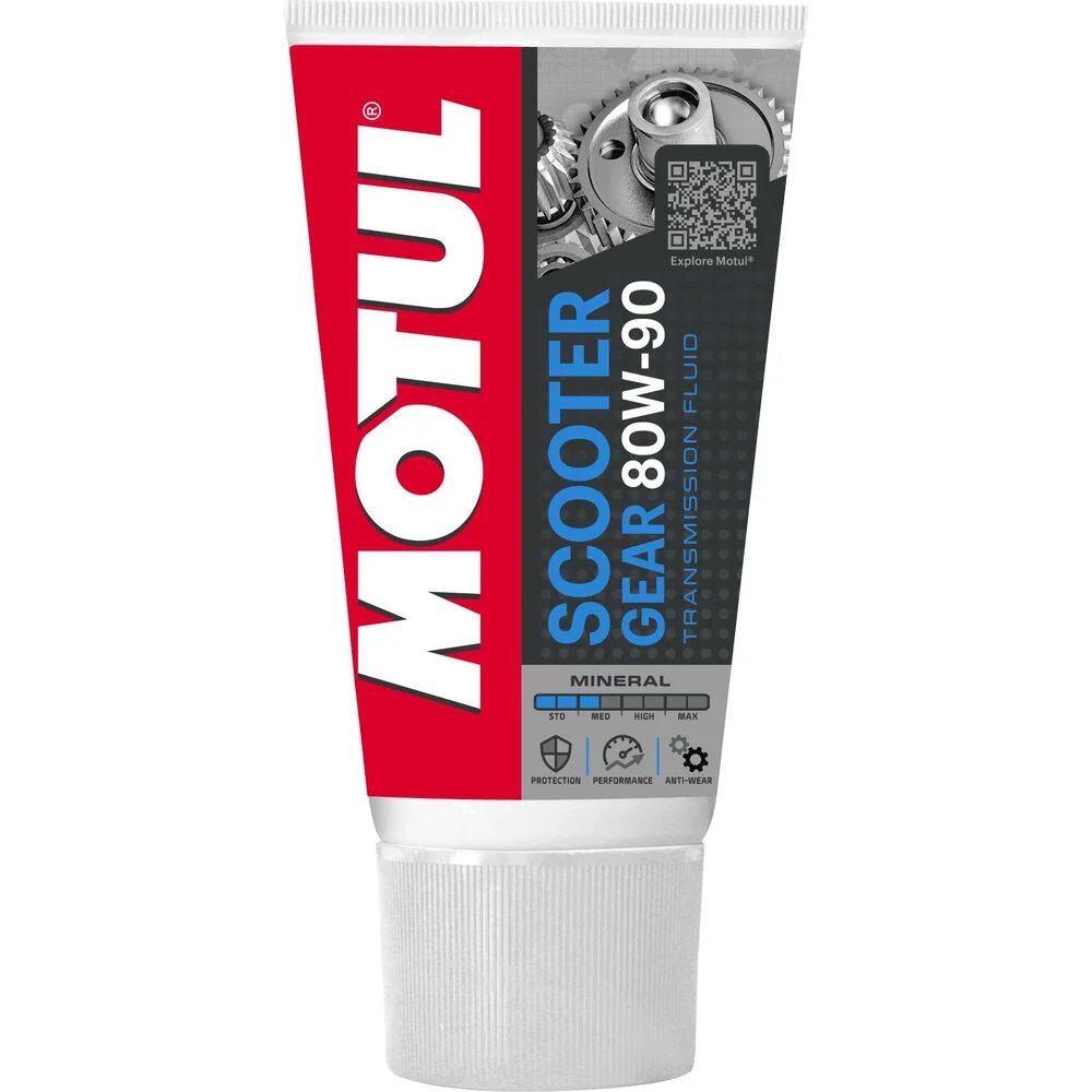 Масло моторное MOTUL SCOOTER GEAR 80W90 0.120 л 113338, для тяжелонагруженных трансмиссий скутеров