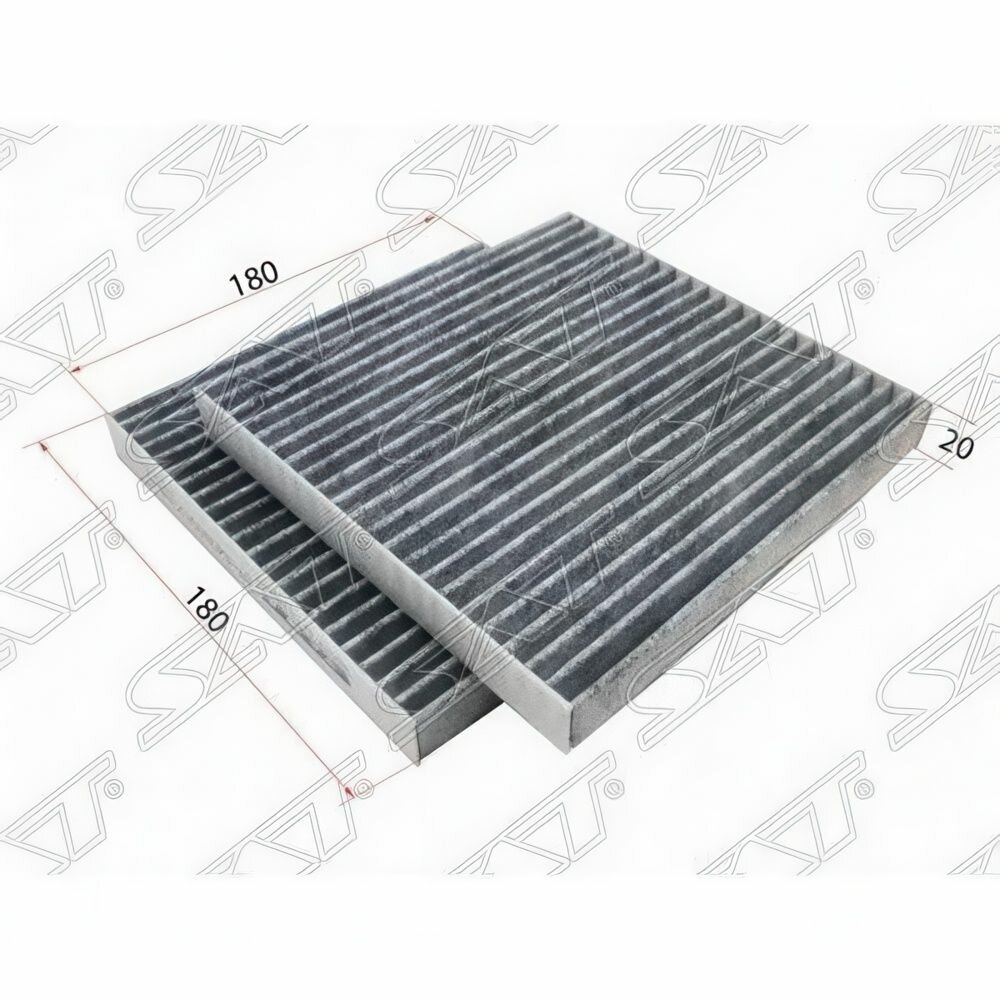 Фильтр салона, угольный комплект для БМВ X3, X4 арт ST64319312318 SAT