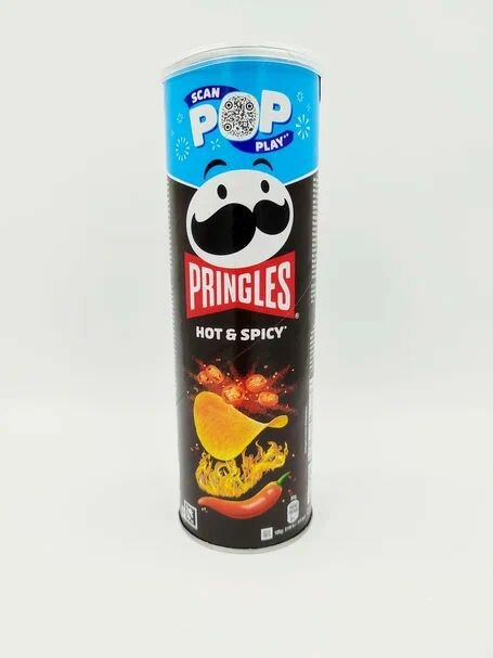 Картофельные чипсы Pringles Hot & Spicy 165 гр
