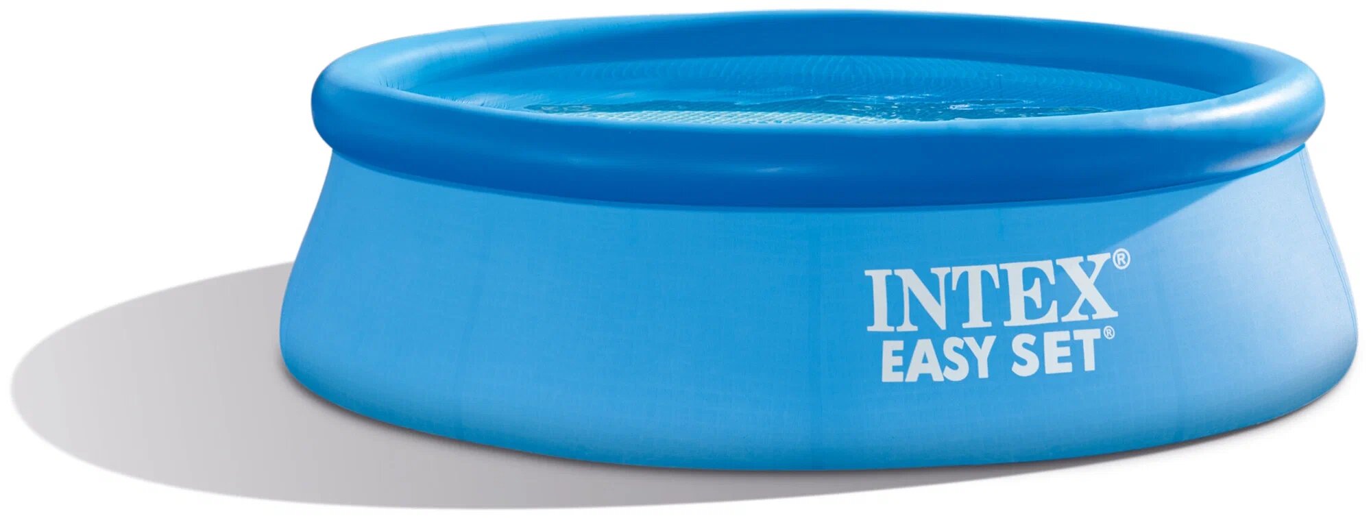 Надувной бассейн Intex 28110 244x76 см с надувным кольцом Easy Set Pool без фильтрующего насоса