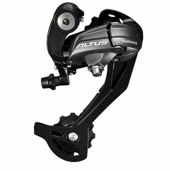 Перек-ль задний Shimano Altus, M370, SGS, 9 ск, цв. черн. (без упаковки)